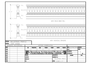 BALUSTRADE_PROFILE – Stromberg Architectural